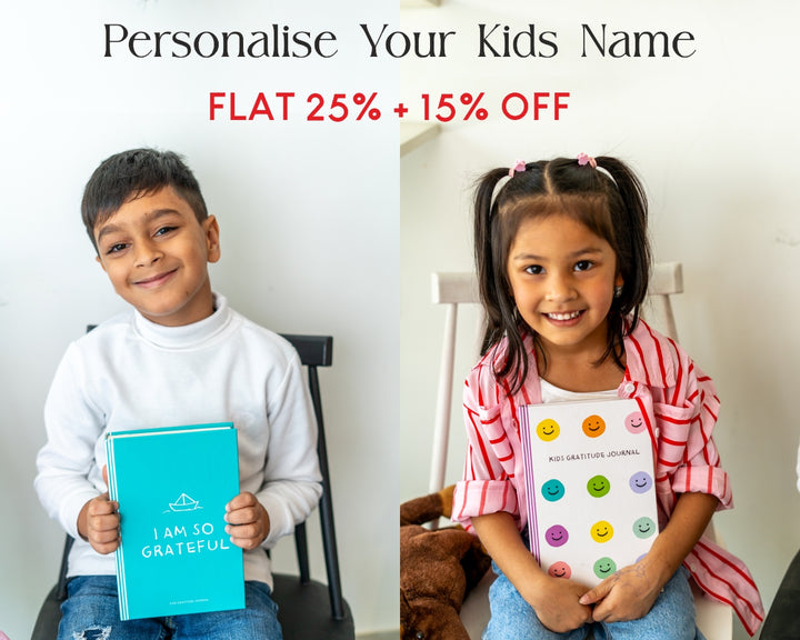 KIDS GRATITUDE JOURNAL FOR AGE GROUP 5 - 11 YEARS