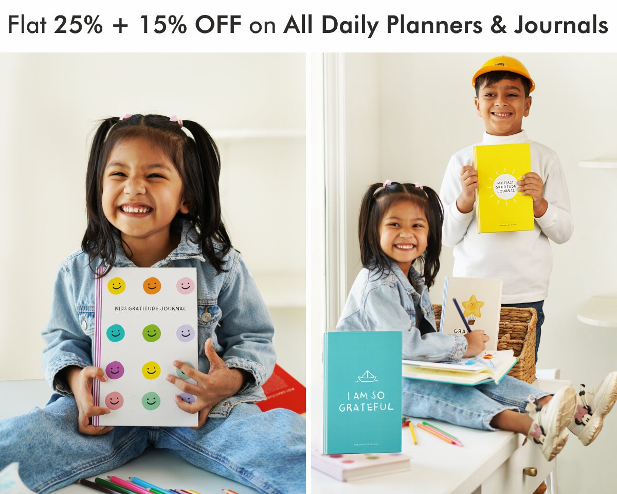 KIDS GRATITUDE JOURNAL FOR AGE GROUP 5 - 11 YEARS