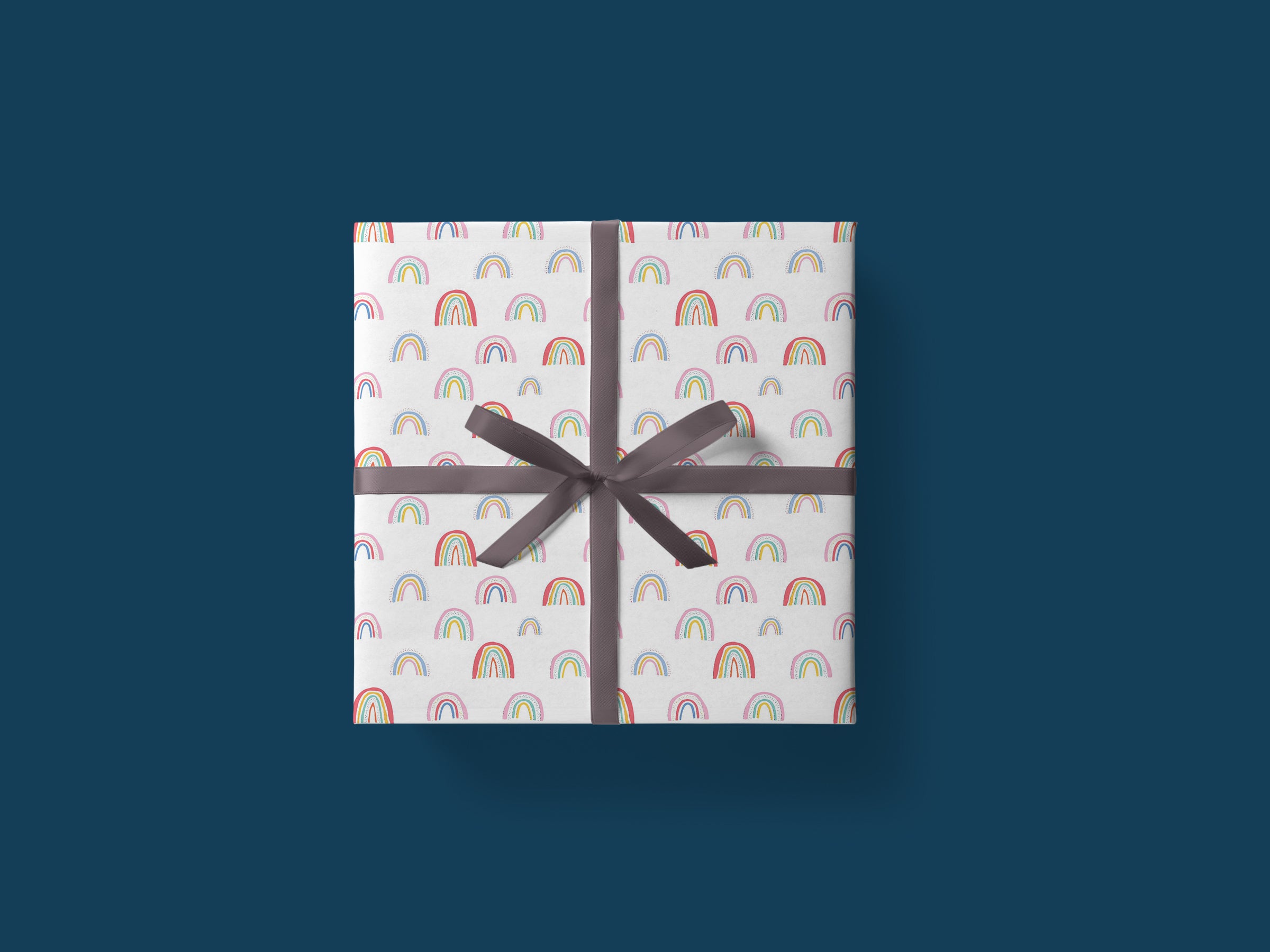 Colourful Rainbow - Gift Wrapping Paper (3 Sheets) | Chaarpai