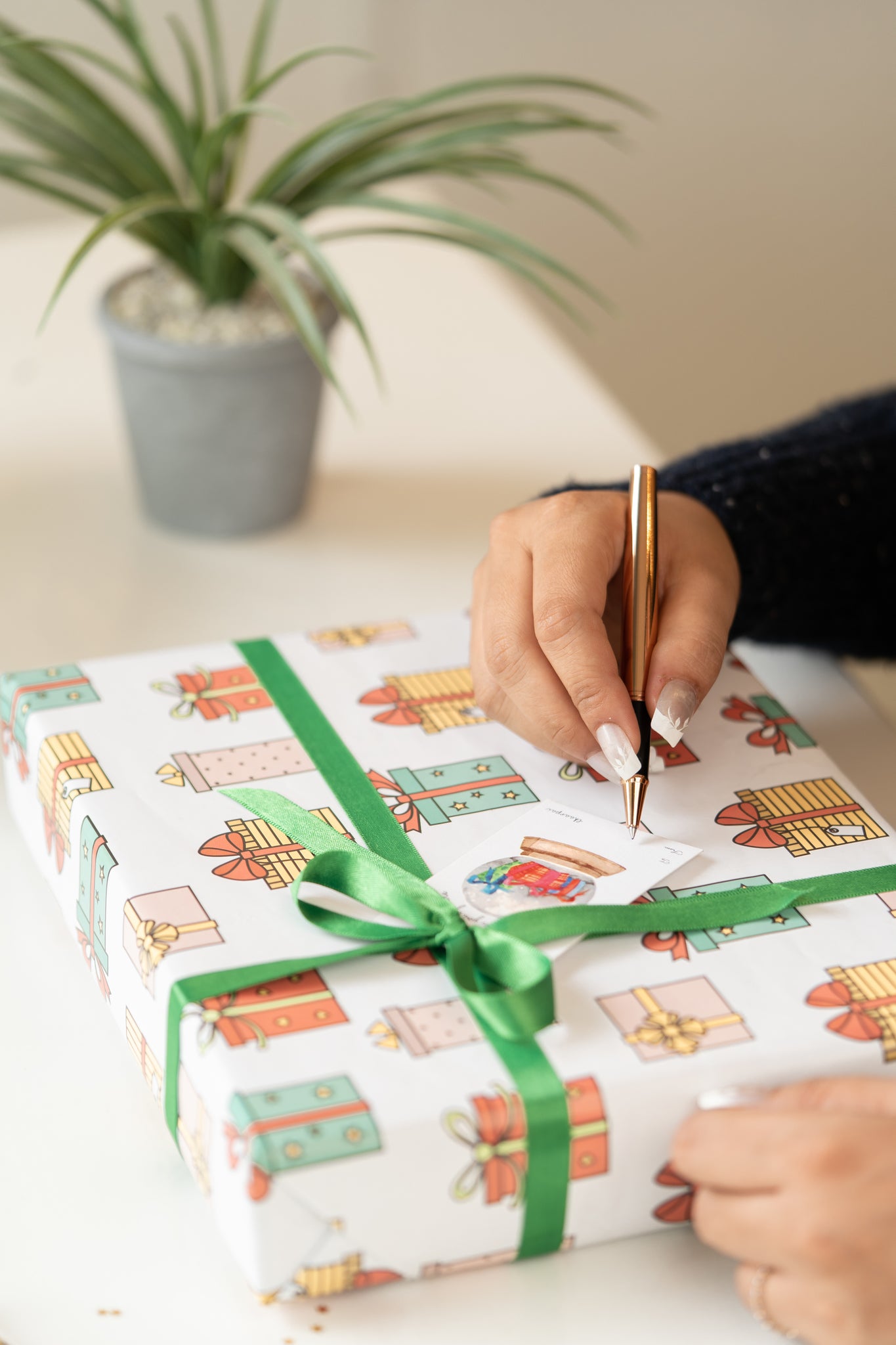 Colourful Boxes Pattern - Gift Wrapping Paper (3 Sheets) | Chaarpai